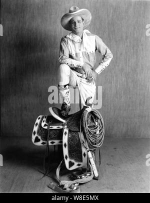 Yakima Canutt in The Human Tornado (FBO, 1925) A Ben Wilson Production ...