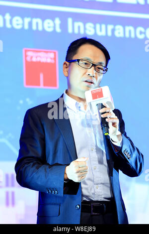 Zhang Lei, Founder & Chairman of Hillhouse Investment at the Hong Kong Global Financial Leaders ...