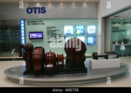 --FILE--View of the Otis Elevator Company in Tianjin, China, 21 ...