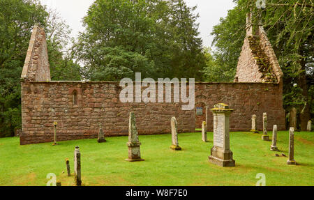 ST MARYS MEDIEVAL KIRK OR CHURCH AUCHINDOIR ABERDEENSHIRE SCOTLAND THE ...