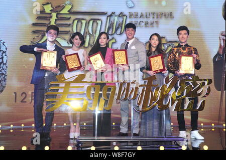 (From left) Taiwanese actress Ivy Chan, actress Shu Qi and mainland ...