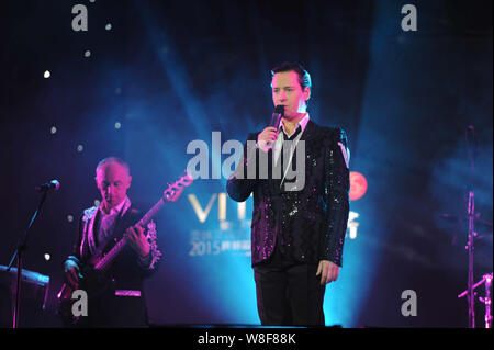 Russian singer Vitaliy Vladasovich Grachov, better known by his stage ...