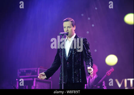 Russian singer Vitaliy Vladasovich Grachov, better known by his stage ...