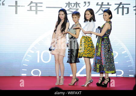 Taiwanese actress Bea Hayden Kuo poses during the Vogue 100th ...