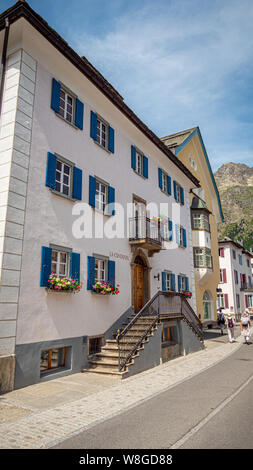 The beautiful village of Sils Maria in Engadin - THE SWISS ALPS ...