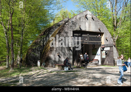 Bunker of ww2 in Poland Stock Photo - Alamy