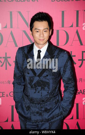 Chinese actor Li Chen poses during the Dolce & Gabbana celebration ...