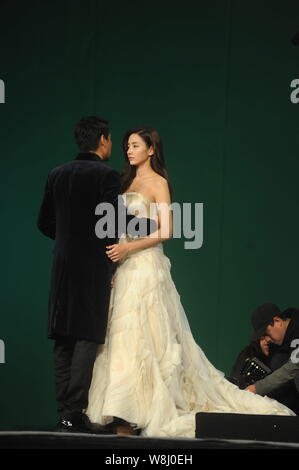 Thai actor Nawat Kulrattanarak, right, better known by his stage name ...