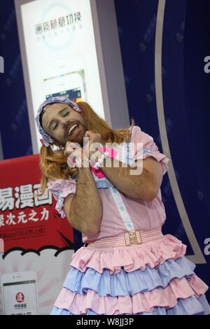 Australian cosplayer Richard Magarey, better known by his stage name ...