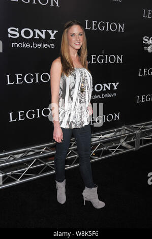 Leslea Fisher at the World Premiere of LEGION held at the Arclight ...