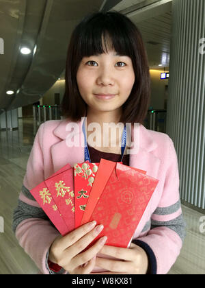 The new headquarters of internet giant Tencent is under construction in Beijing, China, 3 March ...