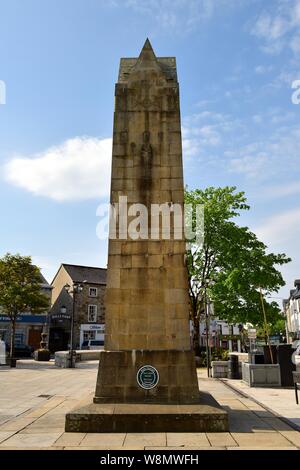Donegal, Ireland - 17th May 2019 : The Four Masters monument Stock ...
