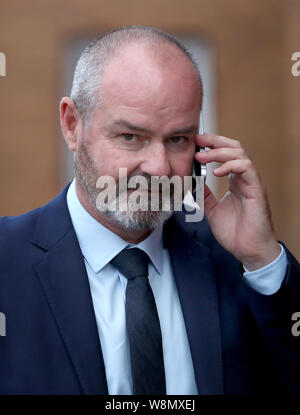 Scotland manager Steve Clarke ahead of an international friendly match ...