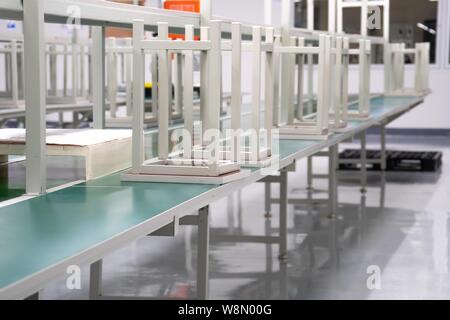 typical electronics manufacturing production assembly line Stock Photo ...