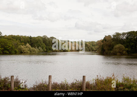 Staffordshire Lakeside river summer landscape Stoke-on-Trent UK Stock ...