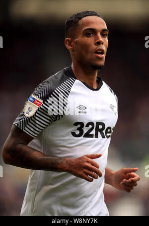 Derby County's Max Lowe during the Pre-Season Friendly at Pride Park ...