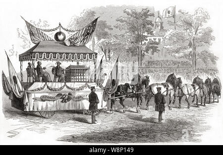 [ 1860s Japan - Japanese Diplomatic Mission in the USA ] — Illustration ...