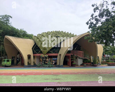 June 15, 2019-Davao Philippines : A huge statue of the Philippine eagle ...