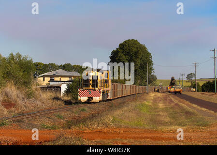 sugar cane train near Childers, Queensland Stock Photo - Alamy