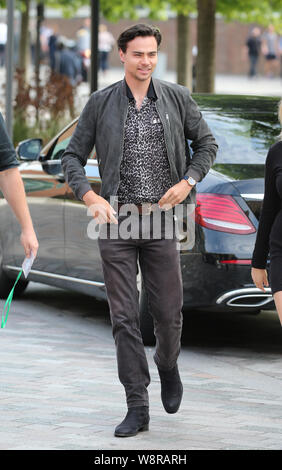 Tom York outside ITV Studios today Featuring: Tom York Where: London ...