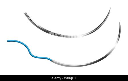 Surgical cutting needle with a trihedral cross-sectional shape with ...