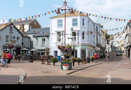 Seaton Town centre Stock Photo - Alamy