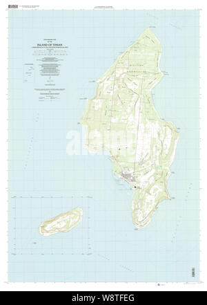 USGS TOPO Map Northern Mariana Islands MP Island Of Saipan 462337 1983 ...