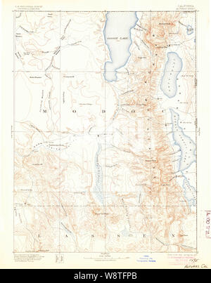 USGS Topo Map California Alturas 299710 1954 250000 Inverted ...