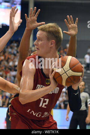 Trier, Germany. 11th Aug, 2019. Basketball: international, Germany ...