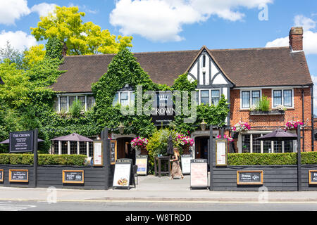 The Crown Pub, High Street, Egham, Surrey, England, United Kingdom ...