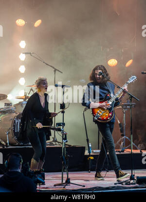 Hozier performs at Outside Lands at Golden Gate Park on August 10, 2025 ...