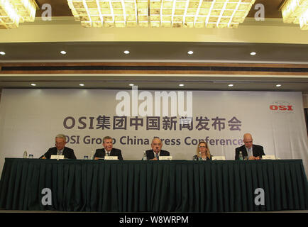 David G. McDonald, president and chief operating officer of the OSI ...