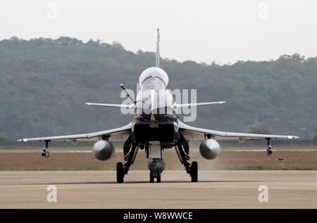 A J-10 fighter jet of the Bayi Aerobatic Team of PLA's (Peoples ...