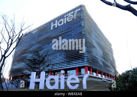FILE View of the office building for the Board of Directors at the headquarters of Haier Group in Qingdao city east Chinas Shandong province 20 M Stock Photo Alamy