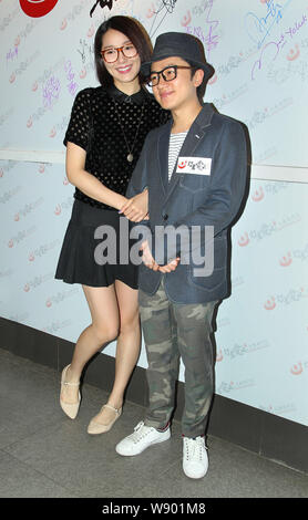 Hong Kong actress Leanne Li poses during the "Home To Luxury" party in ...