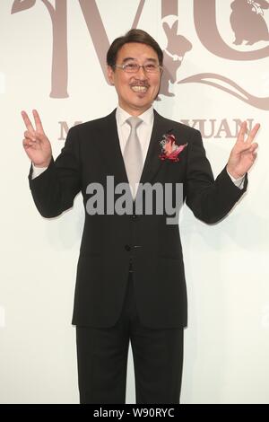 Taiwanese actor Allen Chao, the father of actor Mark Chao, speaks ...