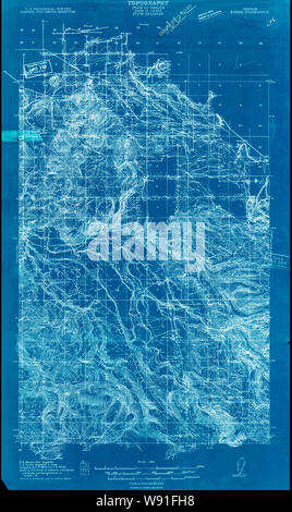 USGS Topo Map Oregon Boring 282271 1914 62500 Inverted Restoration ...