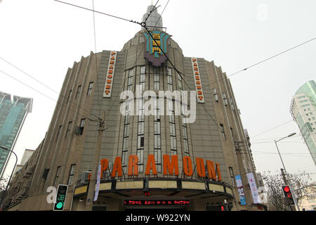 Paramount Hall in Shanghai Stock Photo - Alamy