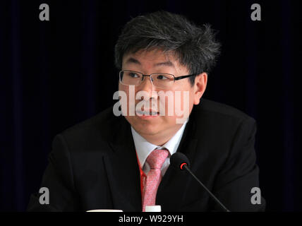 Yin Tongyue, chairman of Chery Automobile Co., Ltd., is interviewed at ...