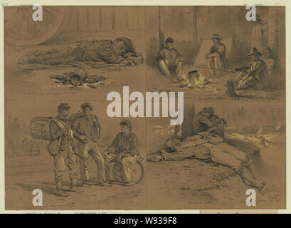 A watched pot never boils ; A tasty supper ; Drummer boys ; Played out ...