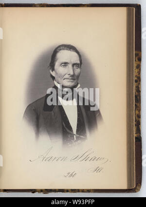 Aaron Shaw, Representative from Illinois, Thirty-fifth Congress, half ...