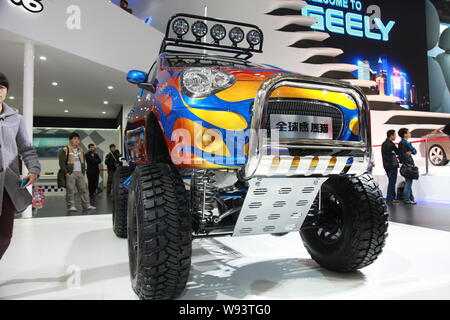 A refitted Gleagle Panda of Geely is displayed during the 15th Shanghai ...