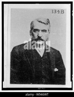 Adam Worth, master criminal, half-length portrait, facing front Stock ...