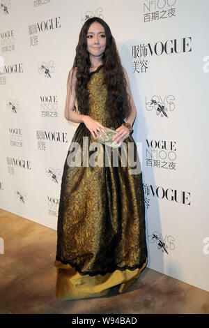 Taiwanese actress Bea Hayden Kuo, left, poses with Chinese actor Jiang ...