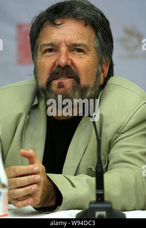 Canadian director Michel Poulette attends a press conference of his new ...