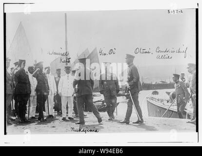 Admiral Kato; Gen Oi; Otani, Comdr in Chief Allies; Nakajimia Stock ...