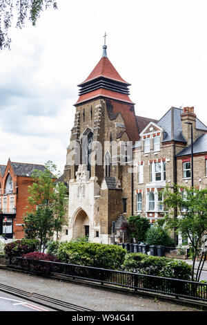 St Augustine of Canterbury Church, Archway Road, Highgate London Stock ...
