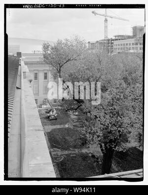 Patent Office Building Courtyard, Washington, D. C. c. 1875 Stock Photo ...