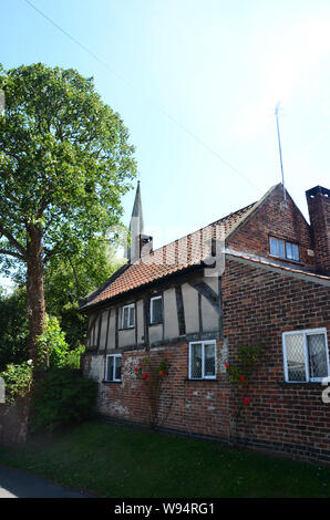 The Old Vicarage in the village of Scrooby, North Nottinghamshire, UK ...
