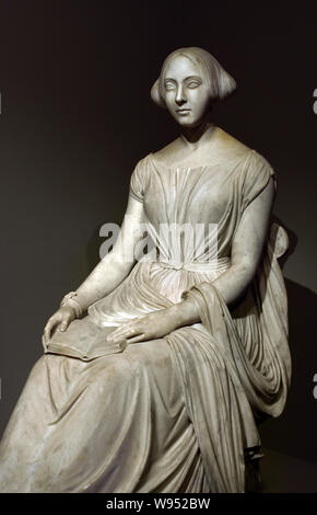 Statue Emily Rowles 1851-1855 by Vincenzo Gajassi 1811-1861 Italy ...